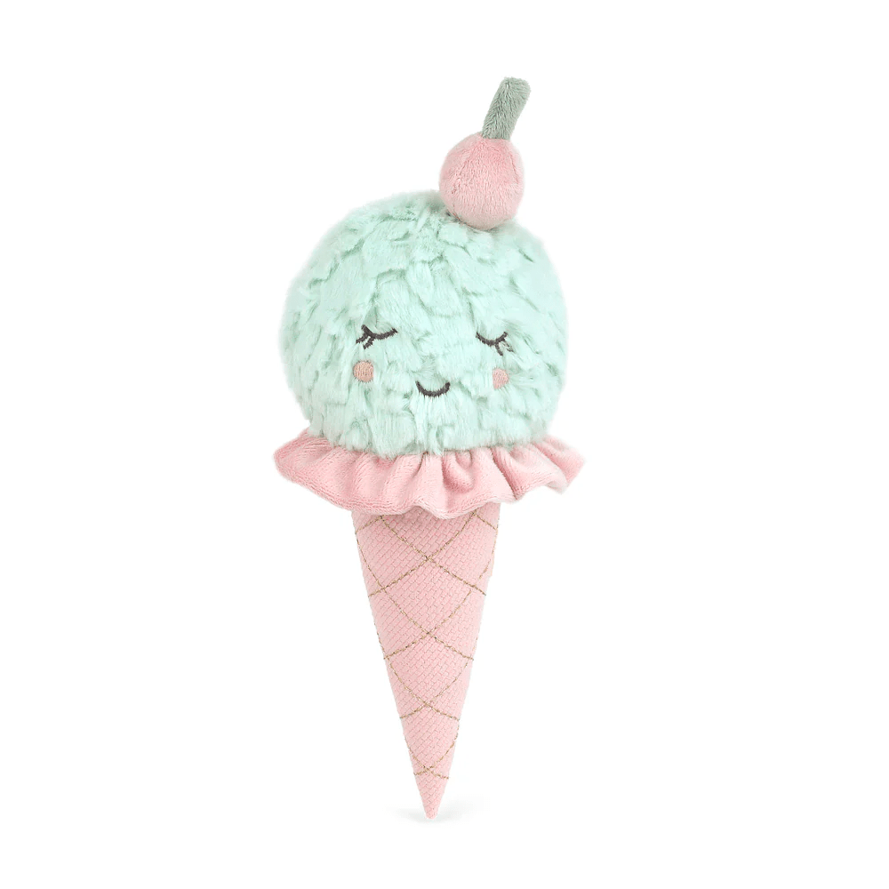 Mon Ami Minty Ice Cream Cone Plush Toy – Shop Sweet Lulu