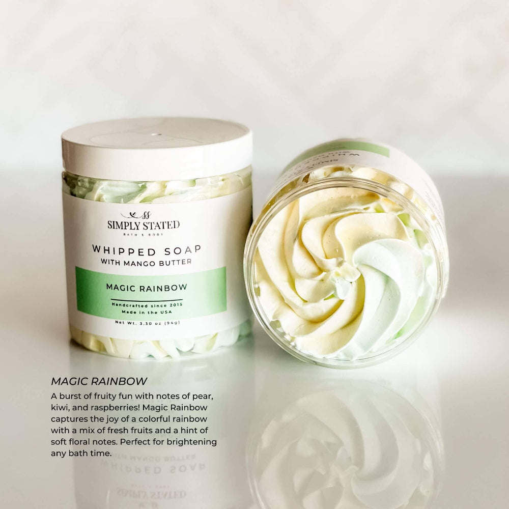 Whipped Soap: Magic Rainbow – Shop Sweet Lulu