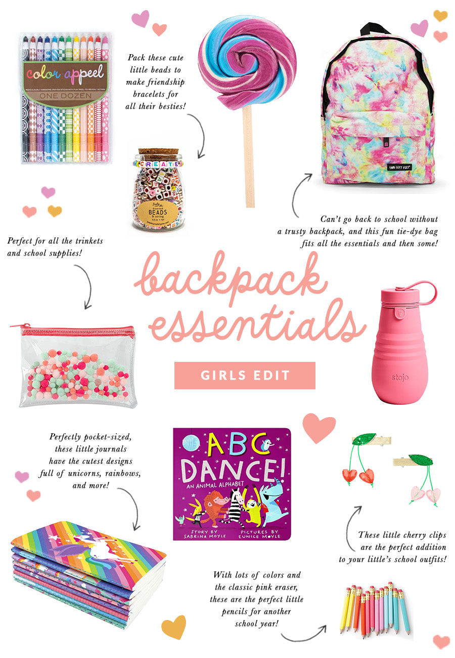 Backpack Essentials – Shop Sweet Lulu