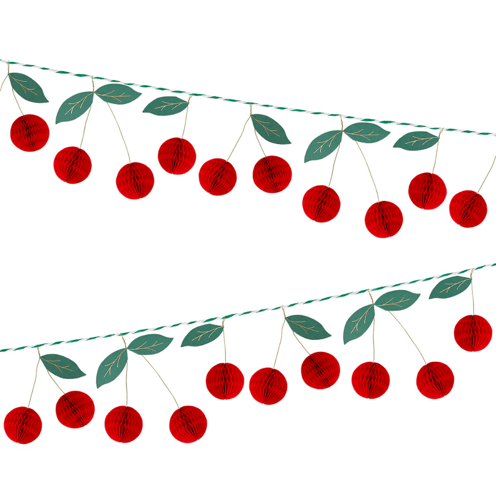Meri Meri Cherry Honeycomb Garland – Shop Sweet Lulu