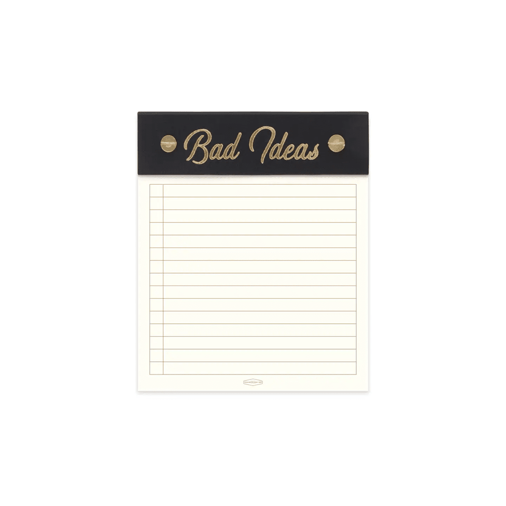 "Bad Ideas" Note Pad – Shop Sweet Lulu