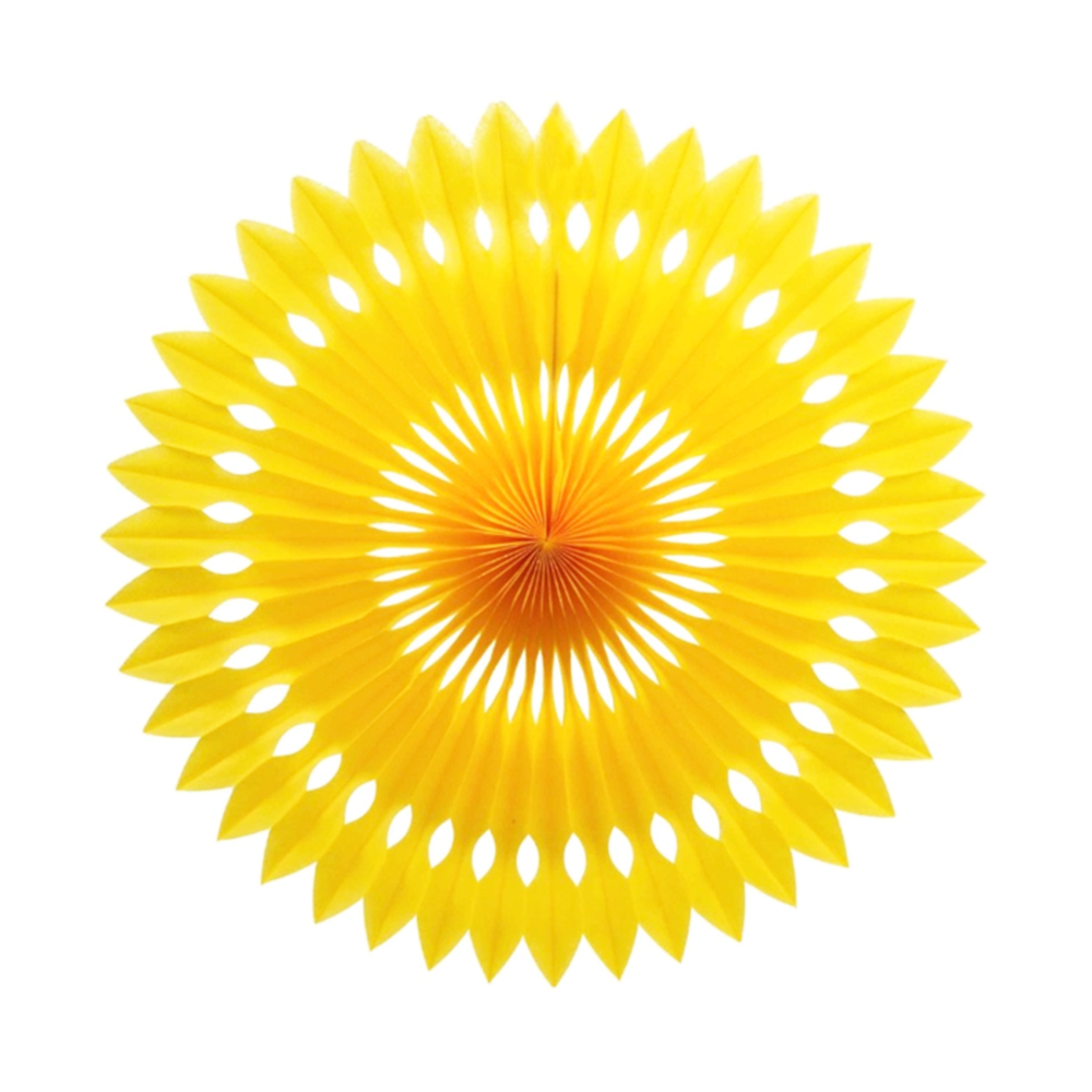 Yellow Paper Fans, 5 Sizes – Shop Sweet Lulu