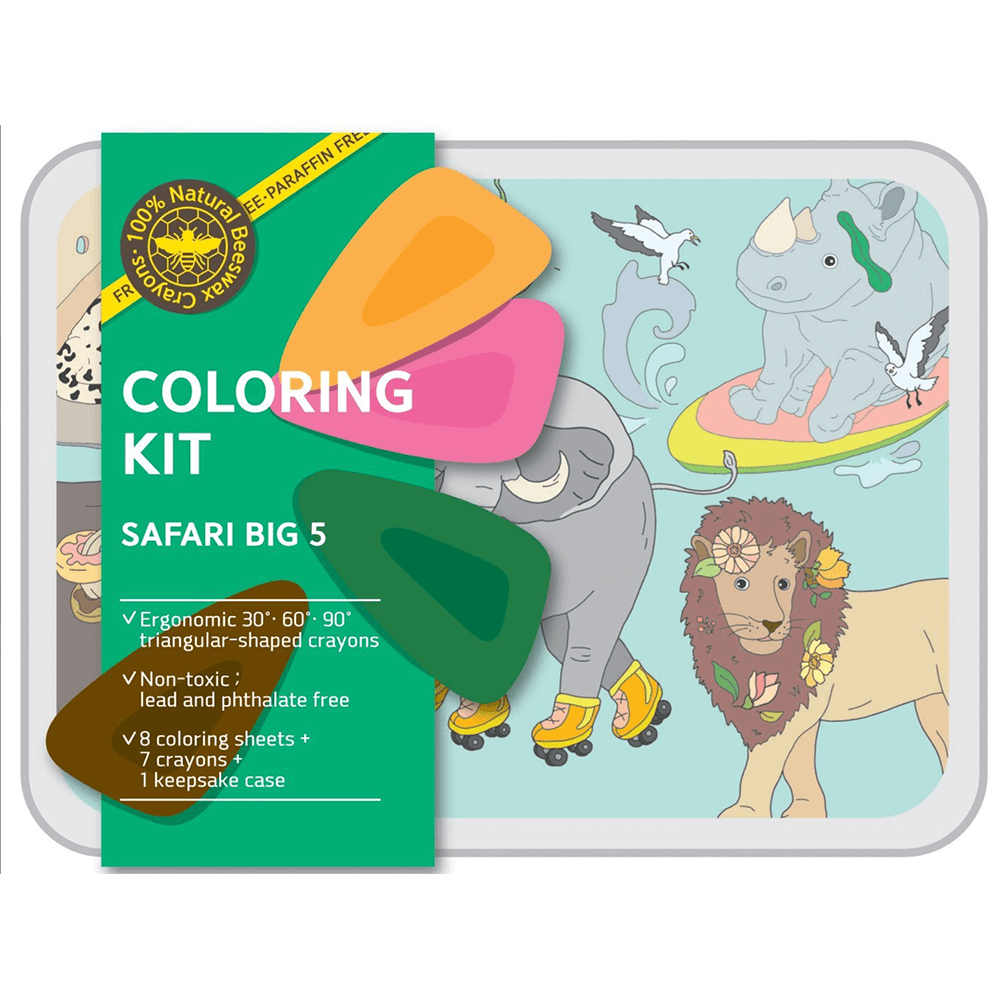 Mini Coloring Kit - Safari – Shop Sweet Lulu