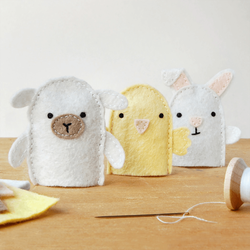 Animal Finger Puppets Craft Kit – Shop Sweet Lulu
