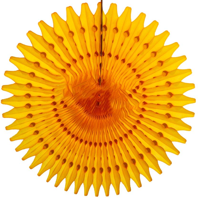 Goldenrod 21" Honeycomb Fan – Shop Sweet Lulu